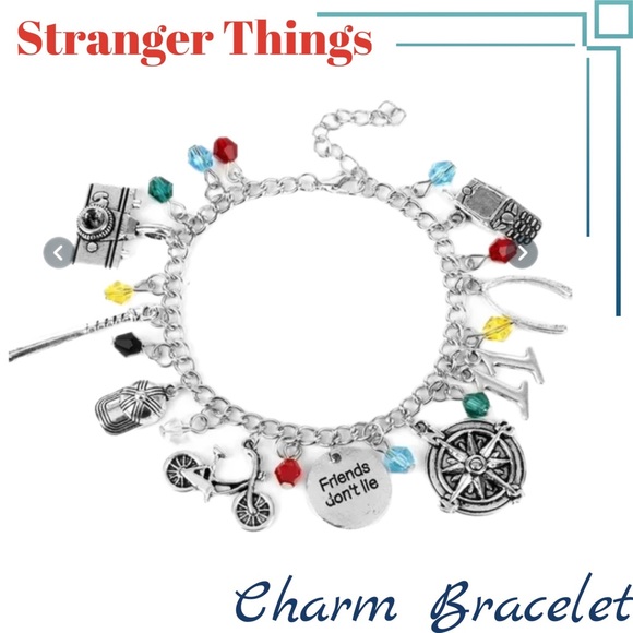 Jewelry | New Stranger Things Theme Charm Bracelet | Poshmark